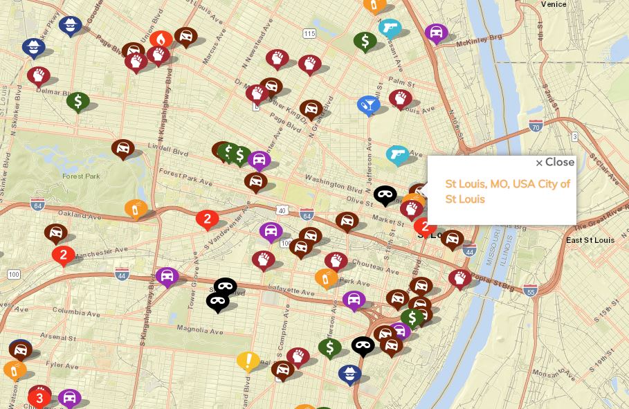 Crime Mapping - St. Louis Metropolitan Police Department