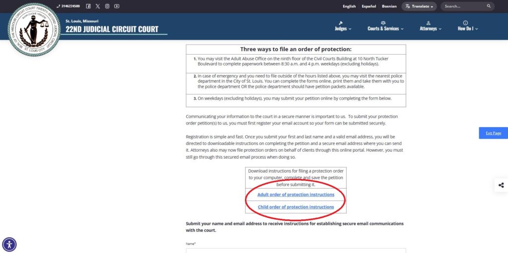 Victim Resources - St. Louis Metropolitan Police Department