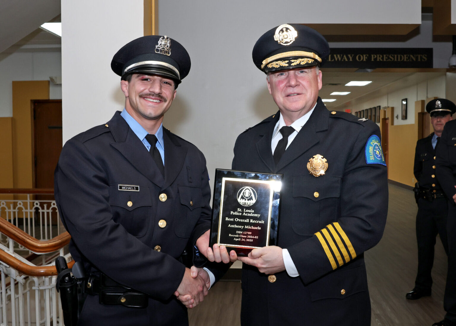 14 Recruits Sworn-In As St. Louis Police Officers - St. Louis Metropolitan Police Department